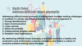 Tips for effective management presentation slides | PPTX