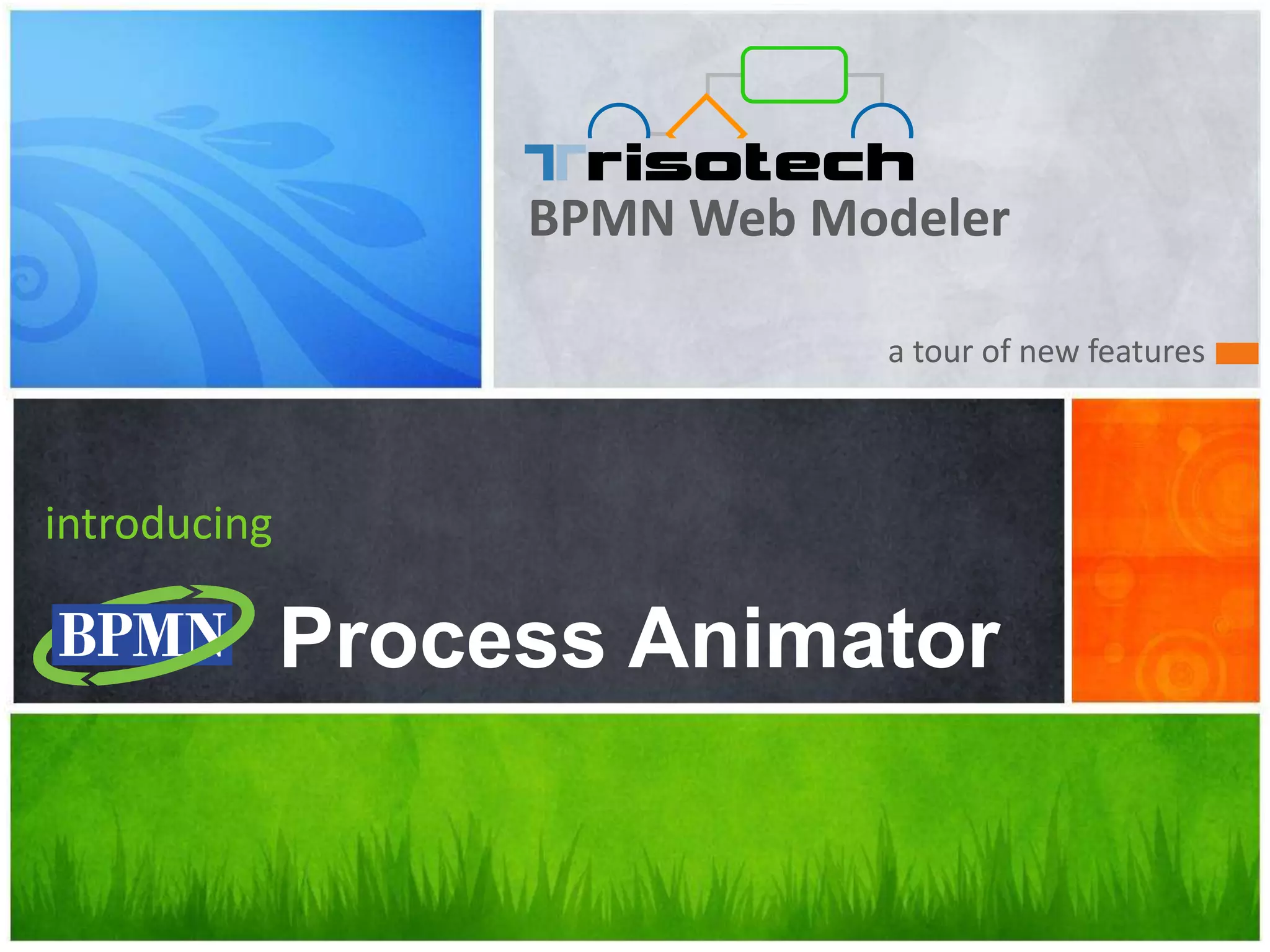 Introducing Trisotech BPMN Process Animator bpmNEXT 2014 | PPTX