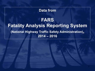 MADD Hawaii: Dan Galanis, PhD. - Drug Use and Injury in Hawaii | PPTX ...