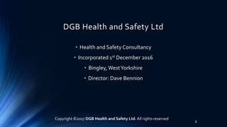 DGB Health and Safety Ltd Online E-learning Presentation 2017 | PPT