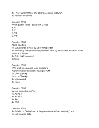 DGCA Module 10 CAR Series I Questions.pdf