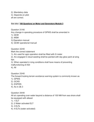 DGCA Module 10 CAR Series I Questions.pdf