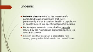 Introduction to epidemiology | PPT