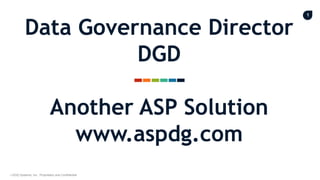 Accelerated #DataMinimization with Governance via DGD | PPT