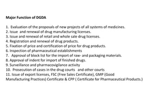 DGDA-DIU-akt.pptxMajor steps of a Drug Registration | PPTX