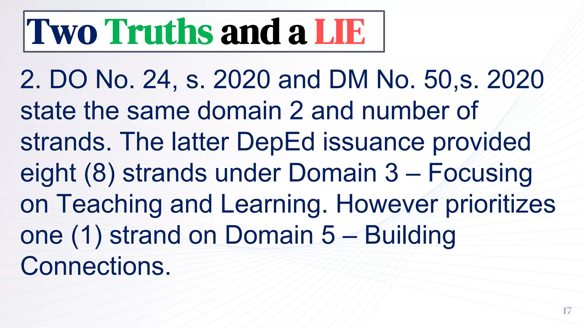 DepED Issuances on PPSSH | PPTX