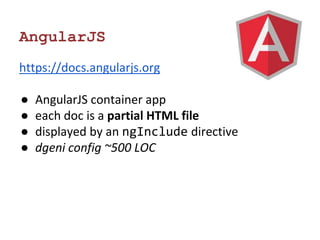 Dgeni documentation generator | PPT