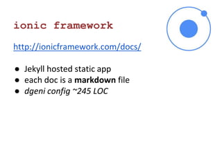 Dgeni documentation generator | PPT