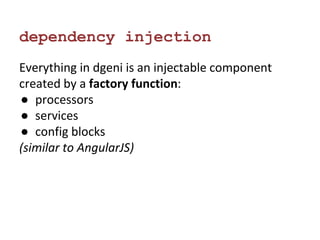 Dgeni documentation generator | PPT