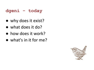 Dgeni documentation generator | PPT