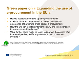 European perspective on e-Invoicing and e-Procurement | PPT