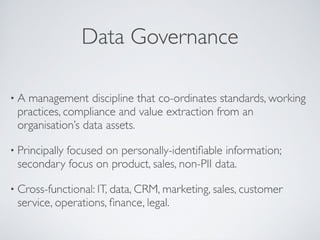 Introducing The Data Governance Forum | PPT