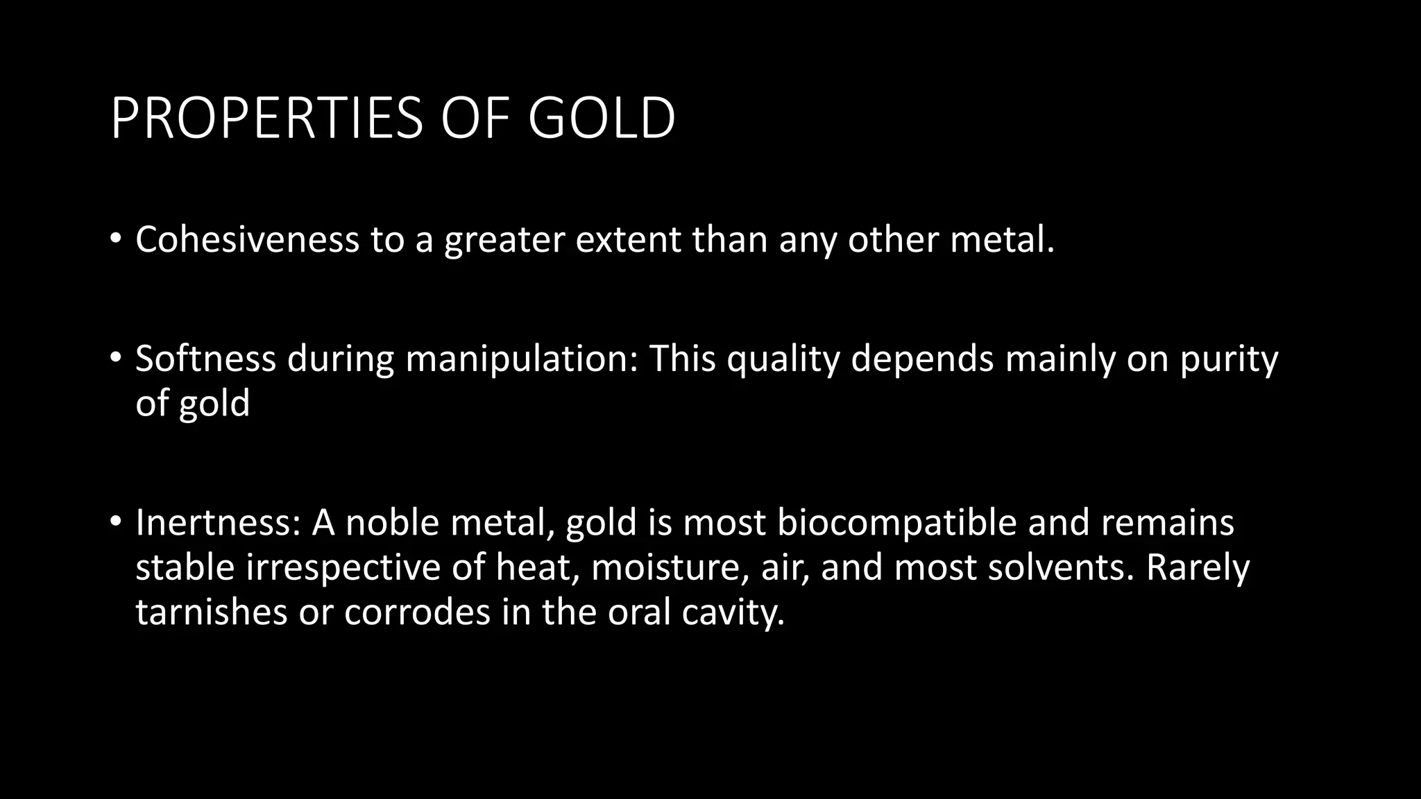 Direct Filling Gold | PPTX