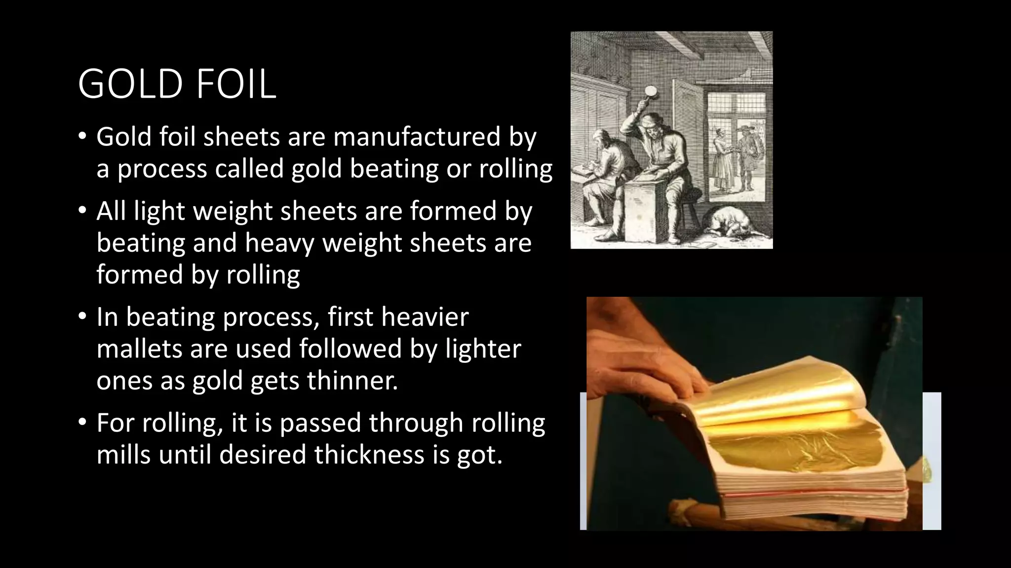 Direct Filling Gold | PPTX