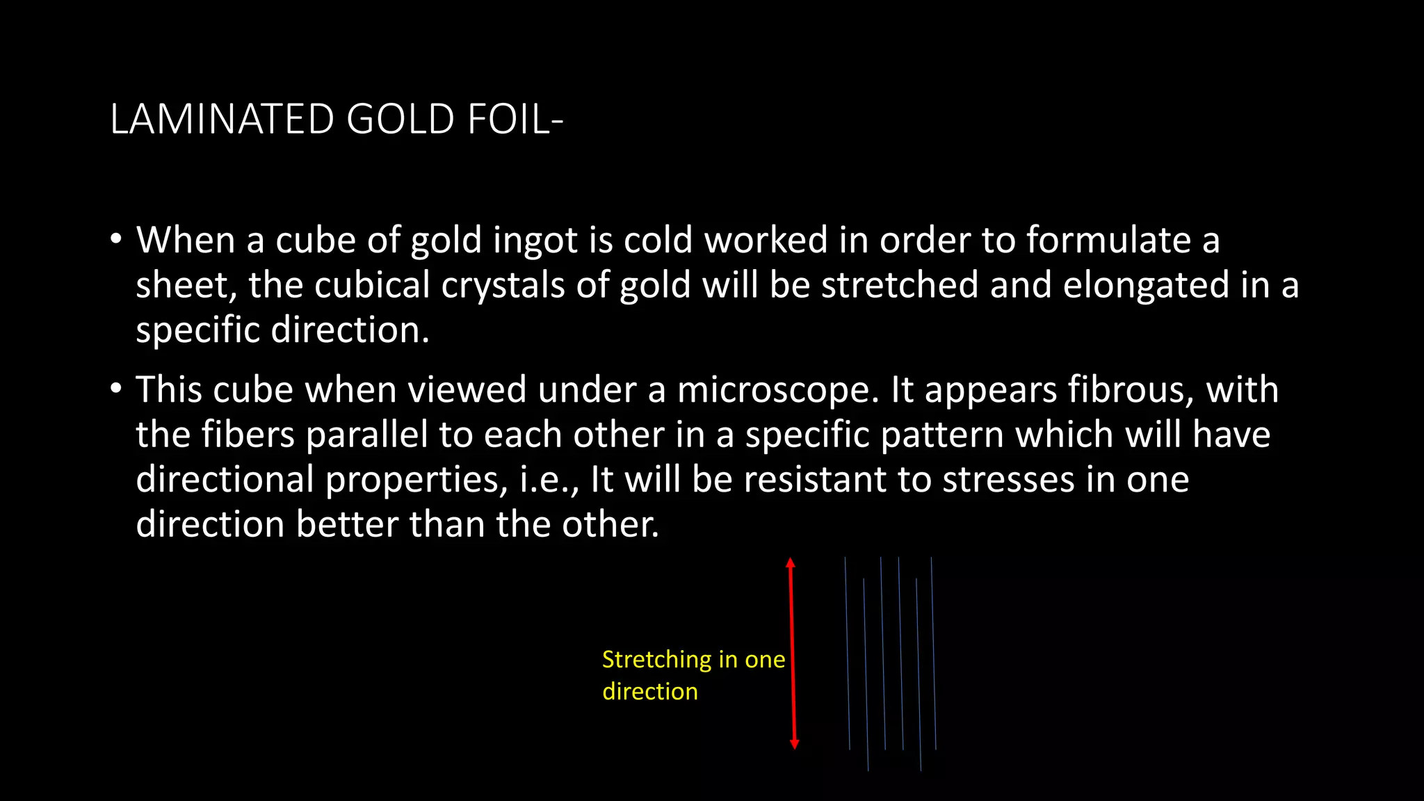 Direct Filling Gold | PPTX