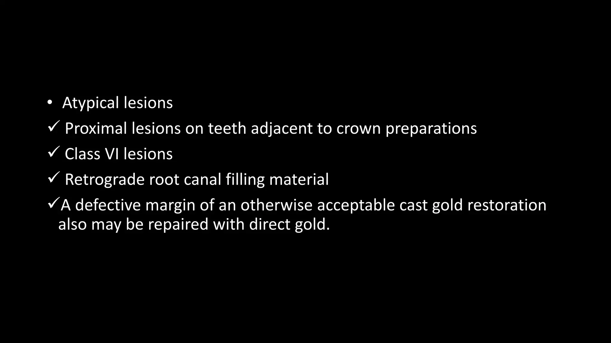 Direct Filling Gold | PPTX