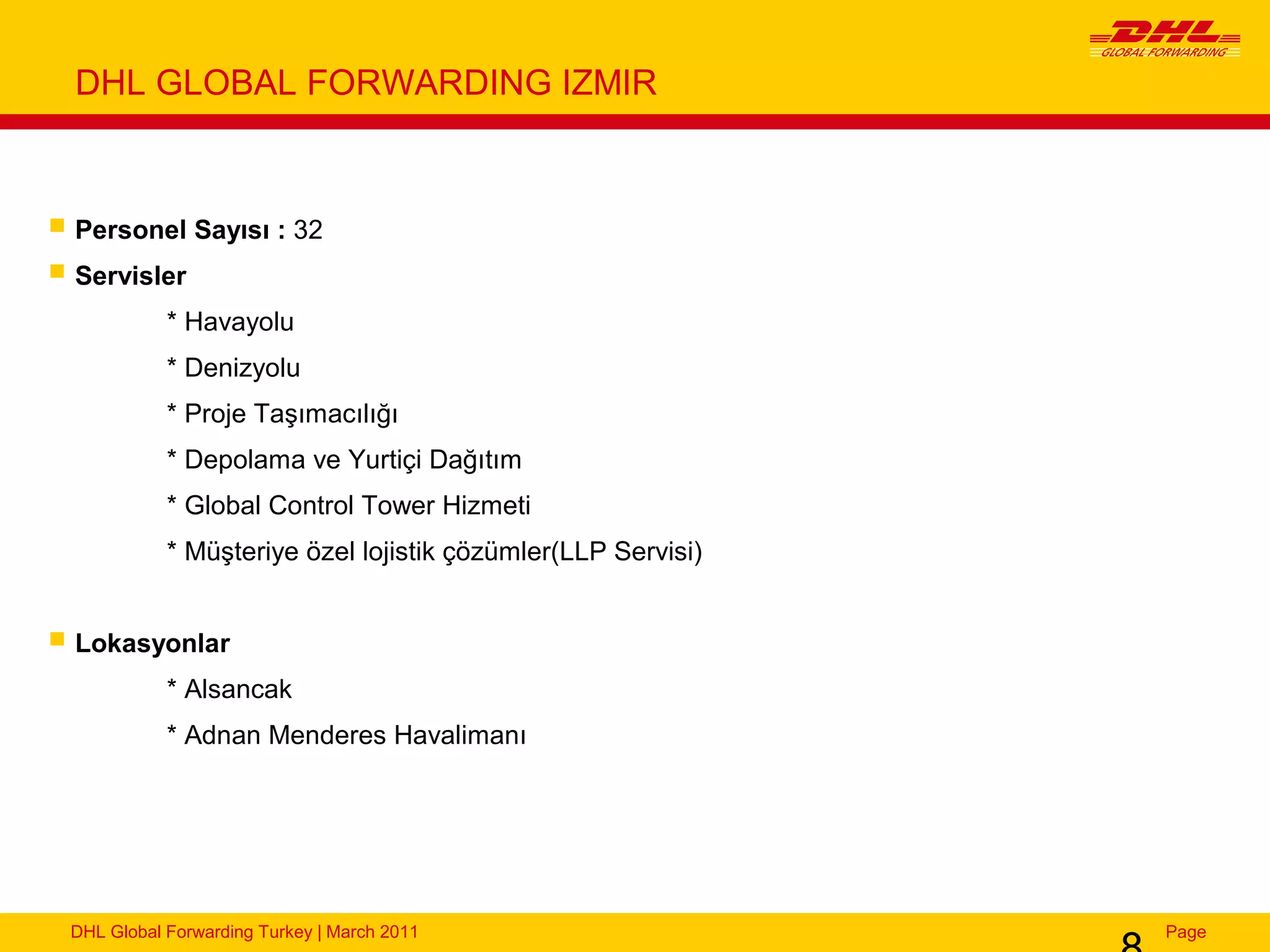 DHL Global Forwarding | PPT
