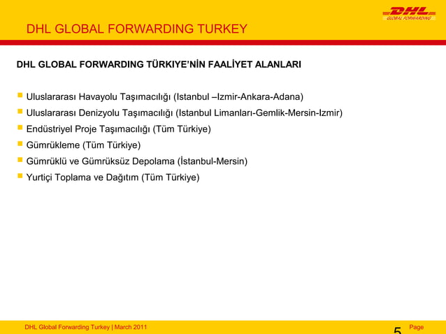 DHL Global Forwarding | PPT