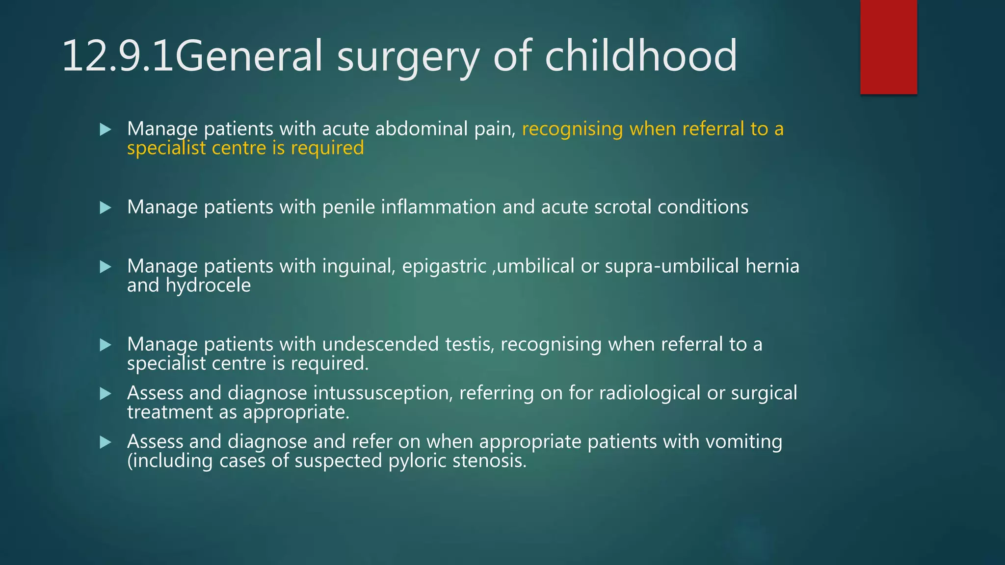 DGH Paeds Surg - John Pollitt | PPT