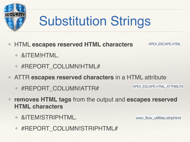 Oracle APEX Cheat Sheet | PDF