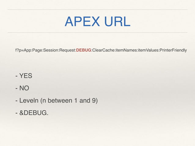 Oracle APEX Cheat Sheet | PDF