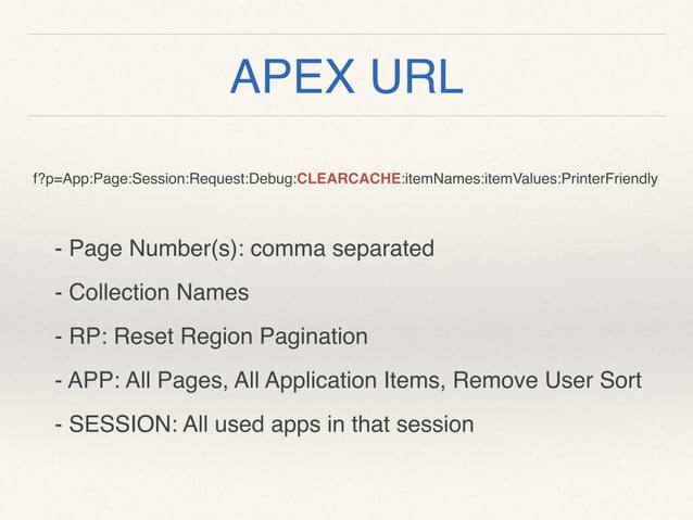 Oracle APEX Cheat Sheet | PDF