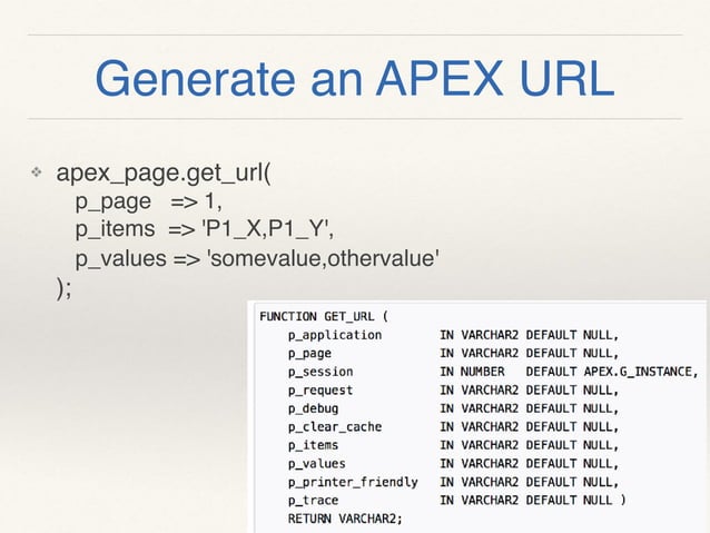 Oracle APEX Cheat Sheet | PDF