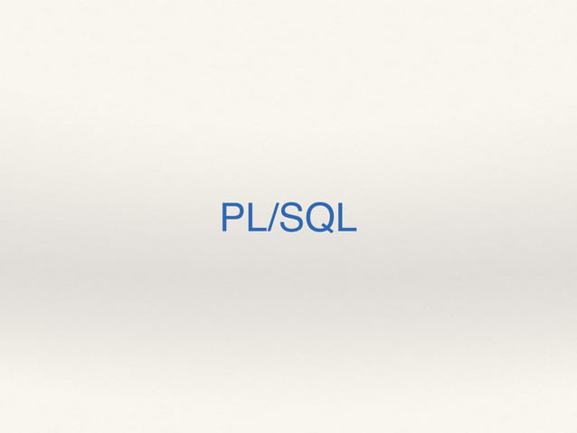 Oracle APEX Cheat Sheet