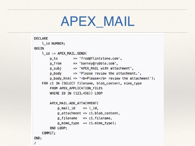 Oracle APEX Cheat Sheet