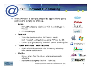 P2P - Real Time Communications in the Enterprise | PDF