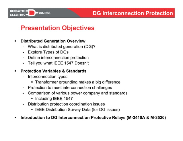 DG interconnection protection ieee 1547 | PDF | Gas and Electric | Home Utilities