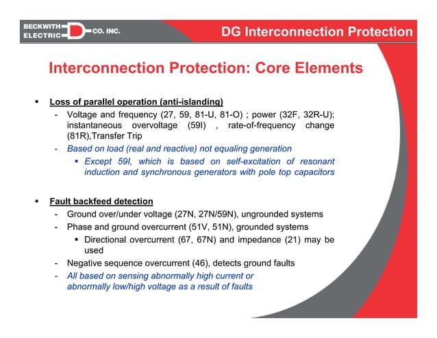 DG interconnection protection ieee 1547 | PDF | Gas and Electric | Home Utilities