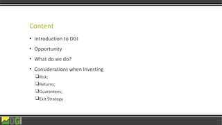 DGI Presentation | PPT