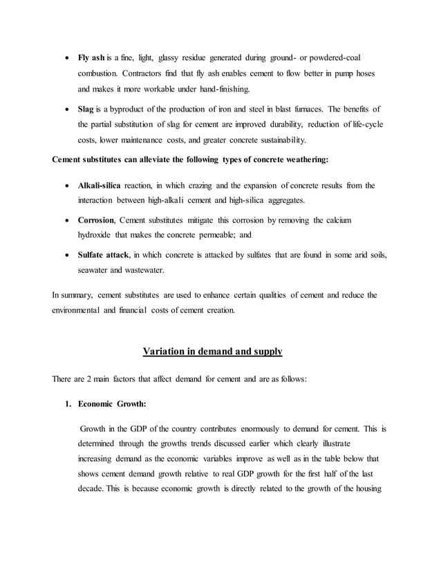 Dg khan cement company | DOCX | Commodities | Economy