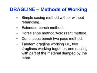 Working with Dragline | PPT