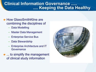 Data Governance for Clinical Information | PPTX