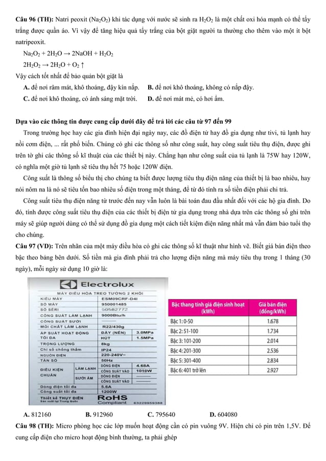 Dgnl dhqg tphcm 2022 de so 2 | PDF