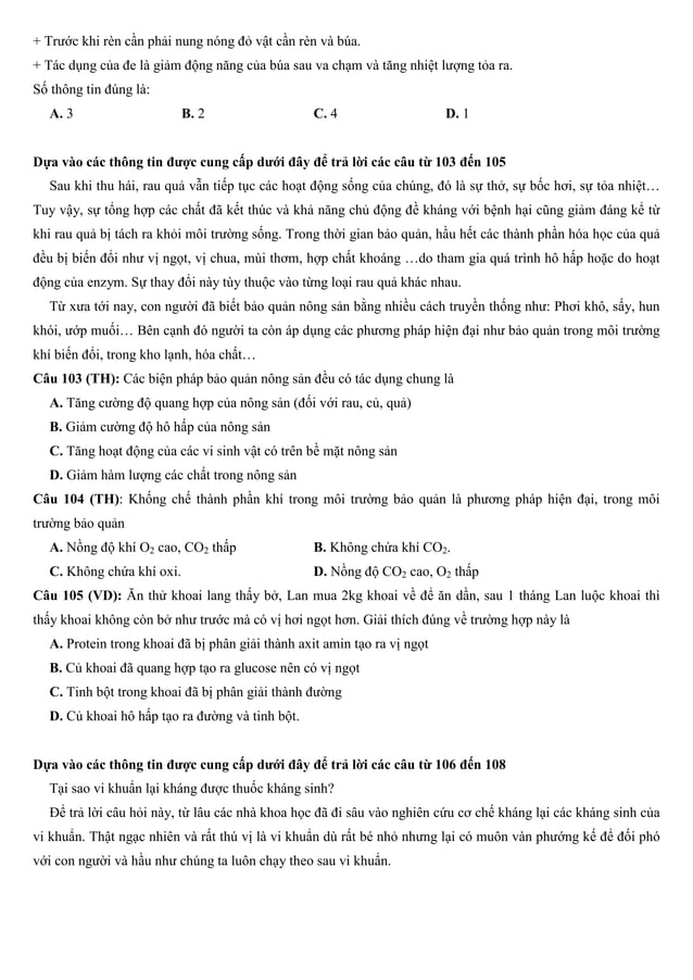 Dgnl dhqg tphcm 2022 de so 2 | PDF