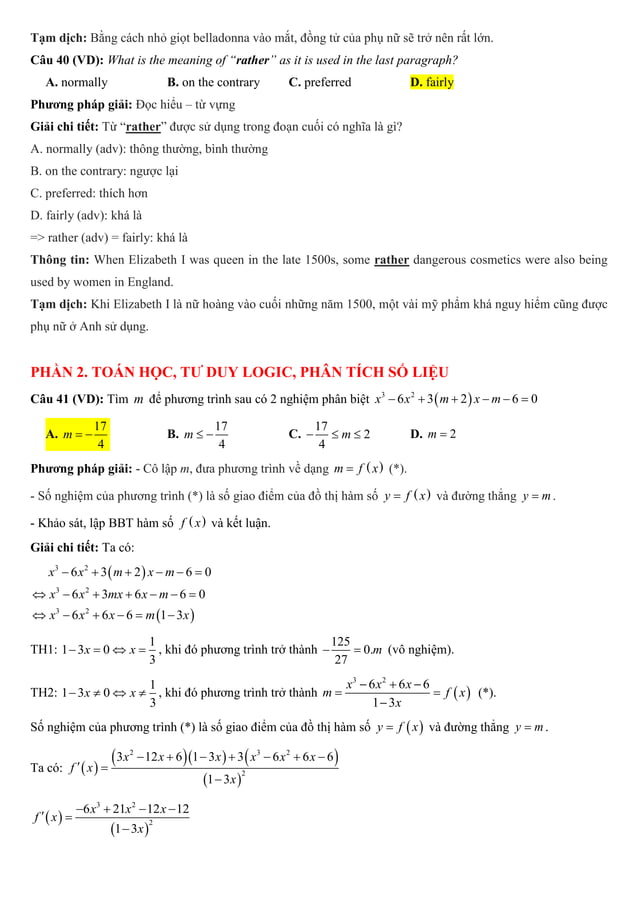 Dgnl dhqg tphcm 2022 de so 2 | PDF