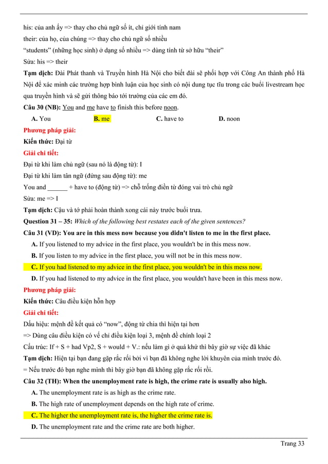 Dgnl dhqg tphcm 2022 de so 7 | PDF