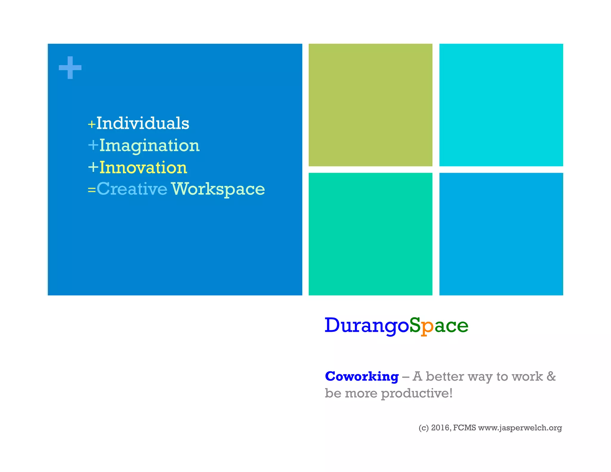 Durango Space coworking business model 3-08-16 | PDF