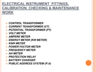 Industrial Equipments - Maintenance & Operation Training - New | PPTX