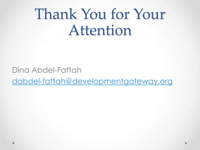 The Aid Management Platform (AMP) in Nepal - Dina Abdel-Fattah | PPTX