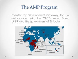 The Aid Management Platform (AMP) in Nepal - Dina Abdel-Fattah | PPTX
