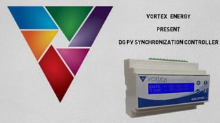 Dg pv synchronization controller | PDF