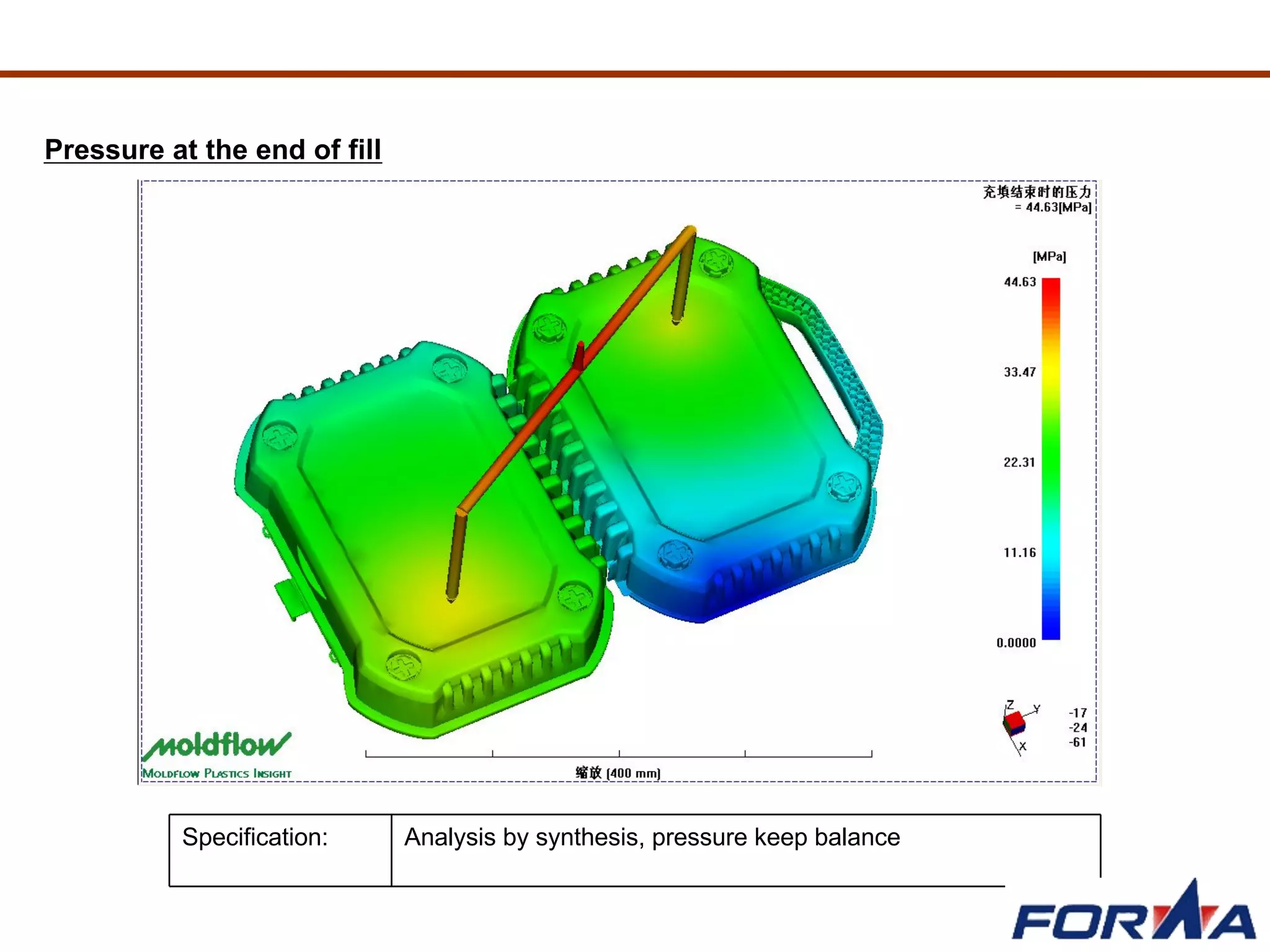 Moldflow analysis for plastic injection mold parts | PDF