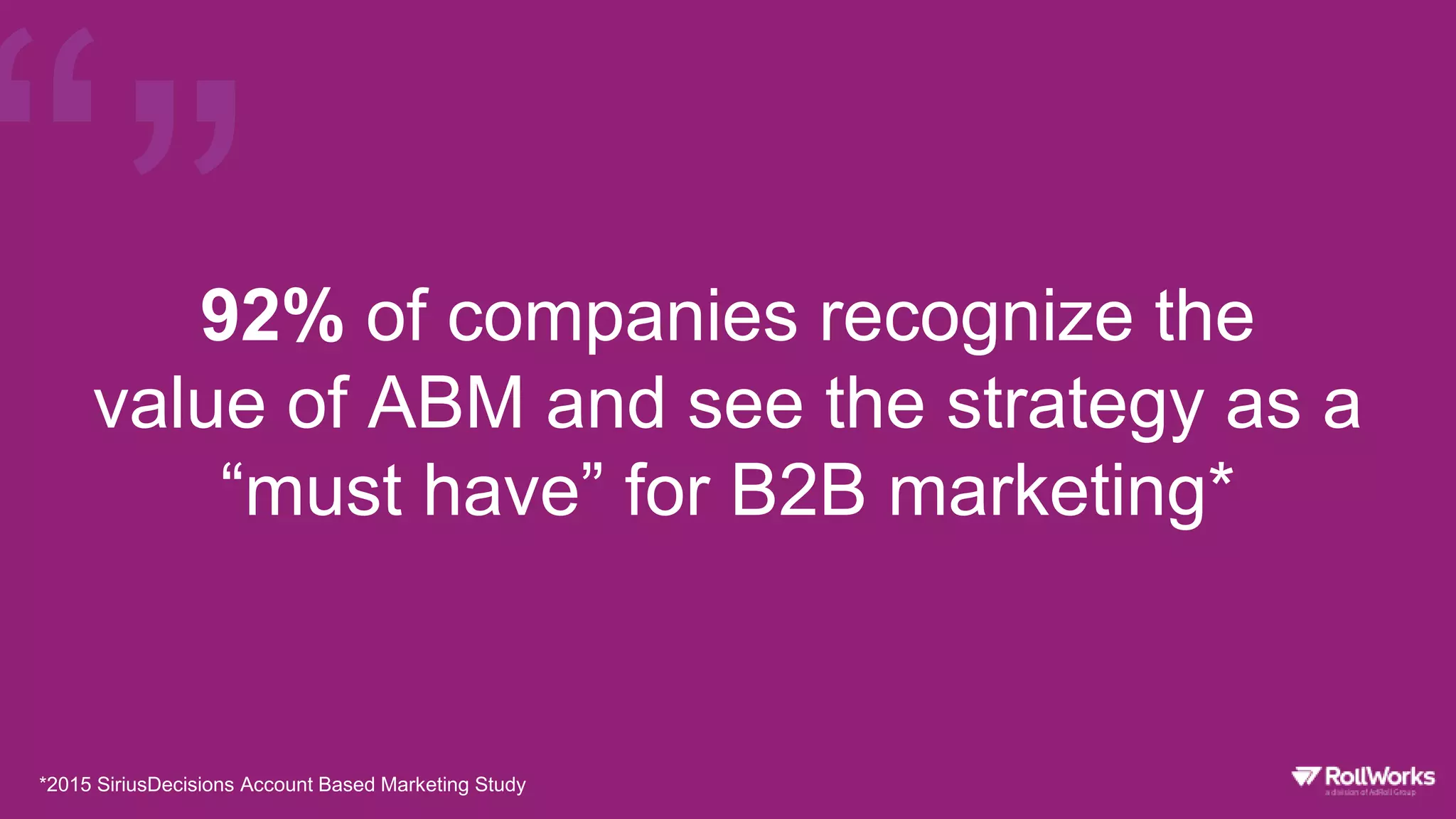 A Look Behind the ABM Curtain: How A Top Brand Built A Multichannel Hit ...