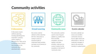 Comprehensive Community Engagement Plan for Building and Sustaining ...
