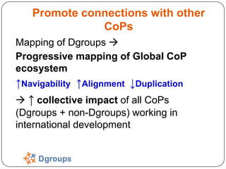 Dgroups 2014 draft action plan | PPT