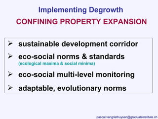 Implementing Degrowth; Evolutionary Economic Perspectives | PPT